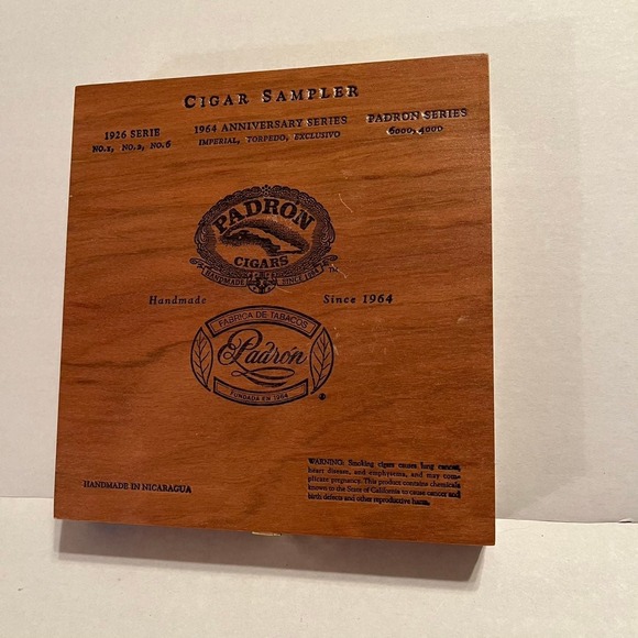 Accents | Empty Padron Cigars Cigar Box 1926 Series 1964 Anniversary ...